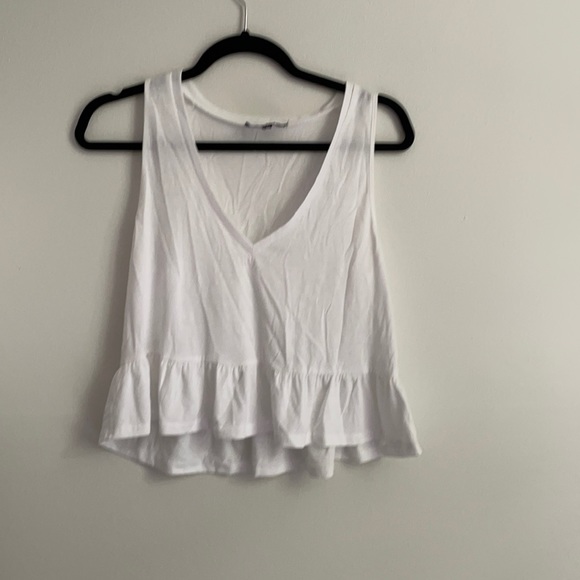 Lulus | Tops | Lulus White V Neck Top | Poshmark